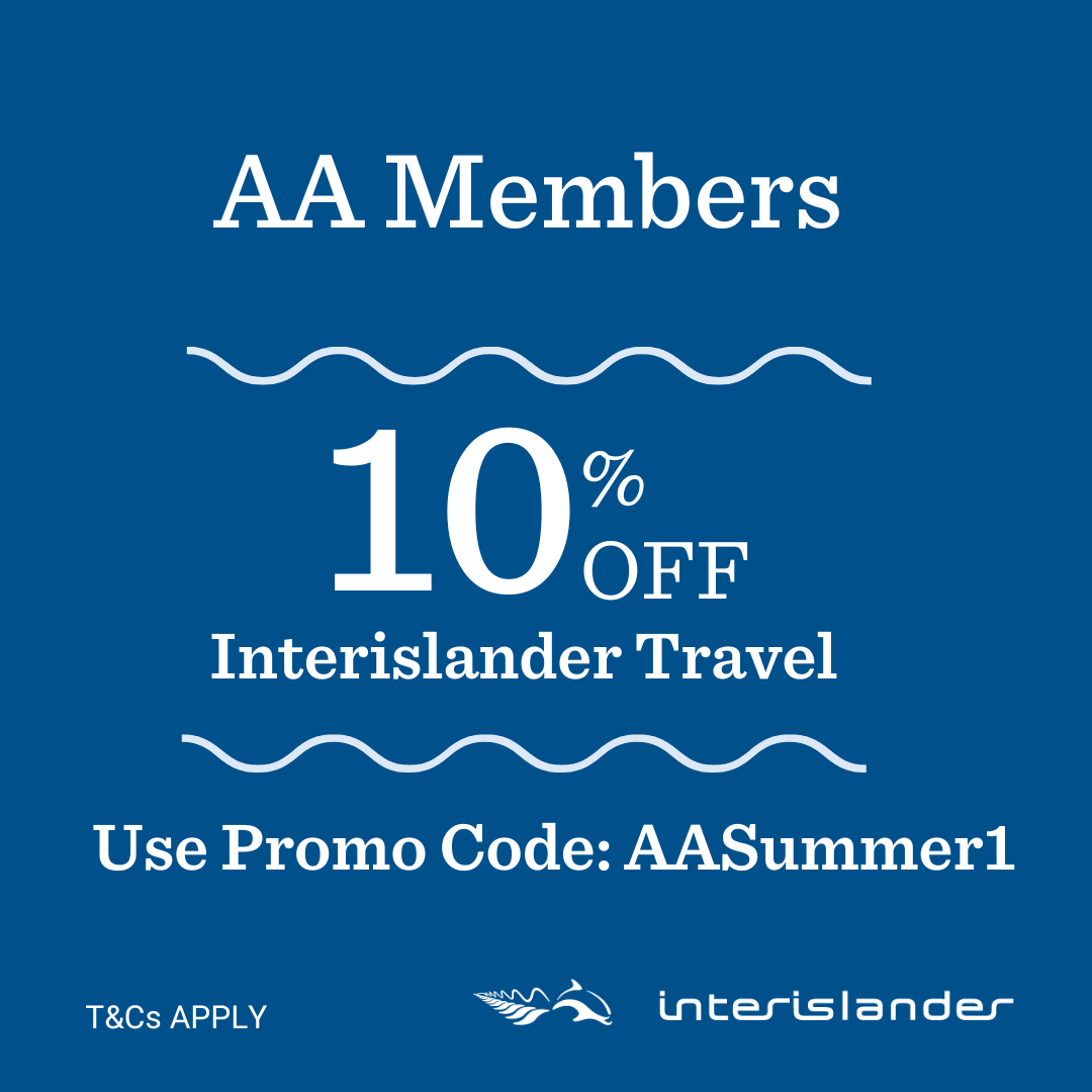 AA Member Benefit - Interislander - Cook Strait Ferries